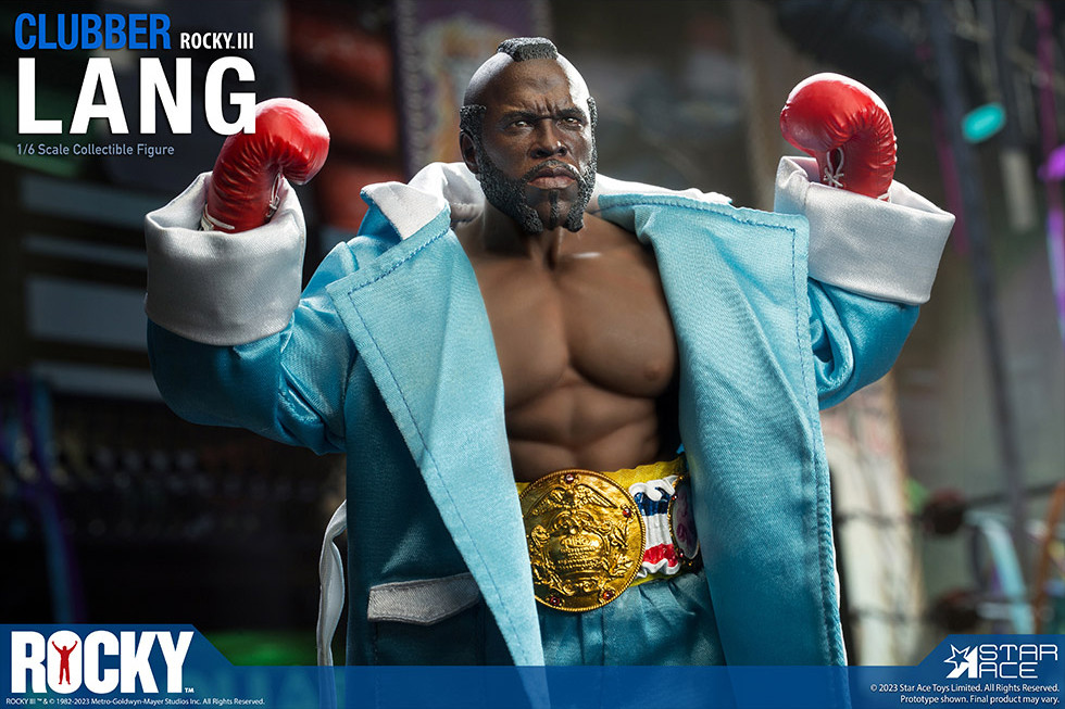 Star Ace Toys 1/6 Scale Rocky III – Clubber Lang Figure