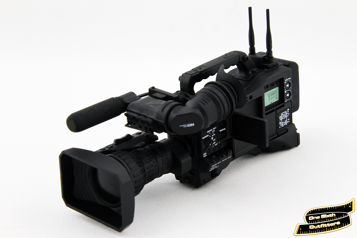 1/6 Scale News Reporter Equipment Set by ZY Toys