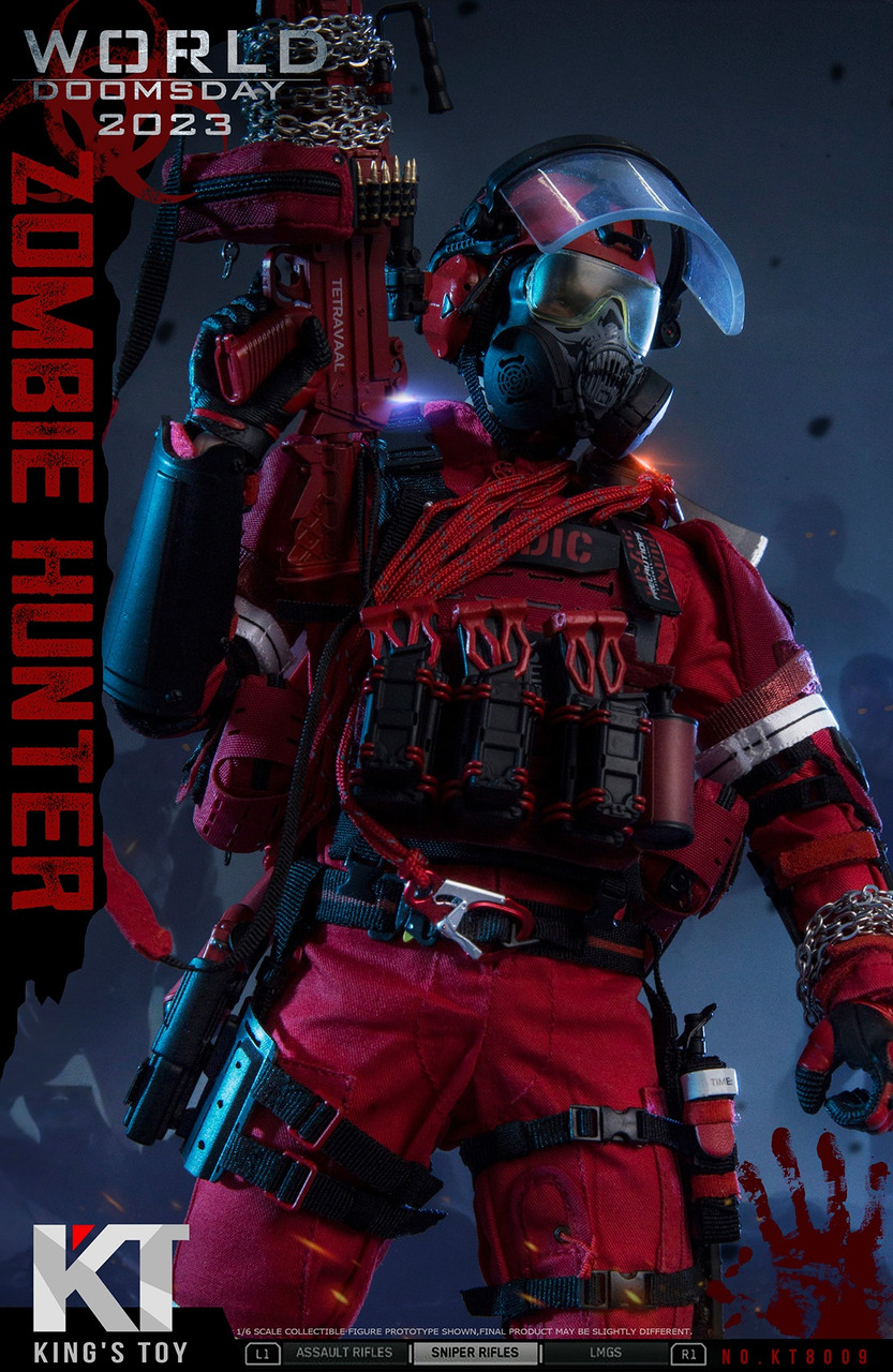 King's Toys (KIT-8009) Apocalypse - Zombie Hunter Figure
