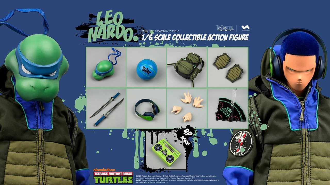 JTSTUDIO x BIGBOYSTOYS 1/6 Scale Teenage Mutant Ninja Turtles ...