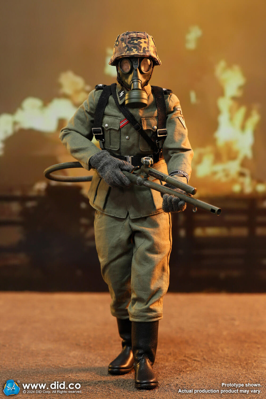 DID (D80177) 1/6 Scale WWII German LAH Division – SS Flammenwerfer ...