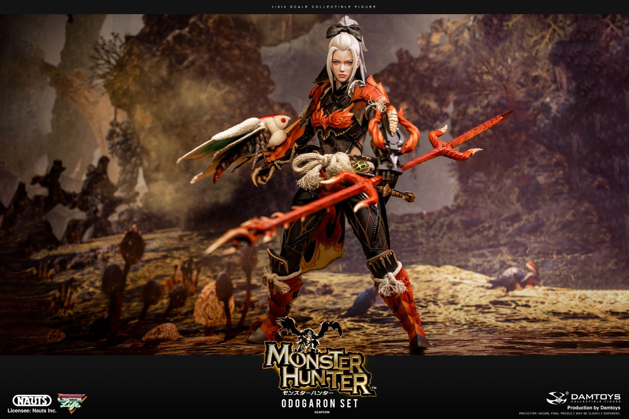 NAUTS x DAMTOYS (DMS041) 1/6 Scale Monster Hunter - Odogaron Armor ...