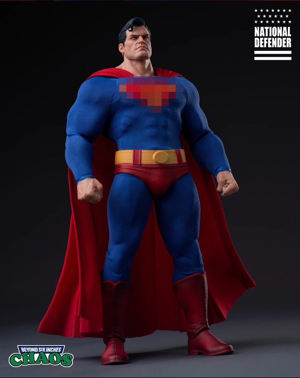 CHAOS (CHAOS-001) 1/12 Scale National Defender Figure