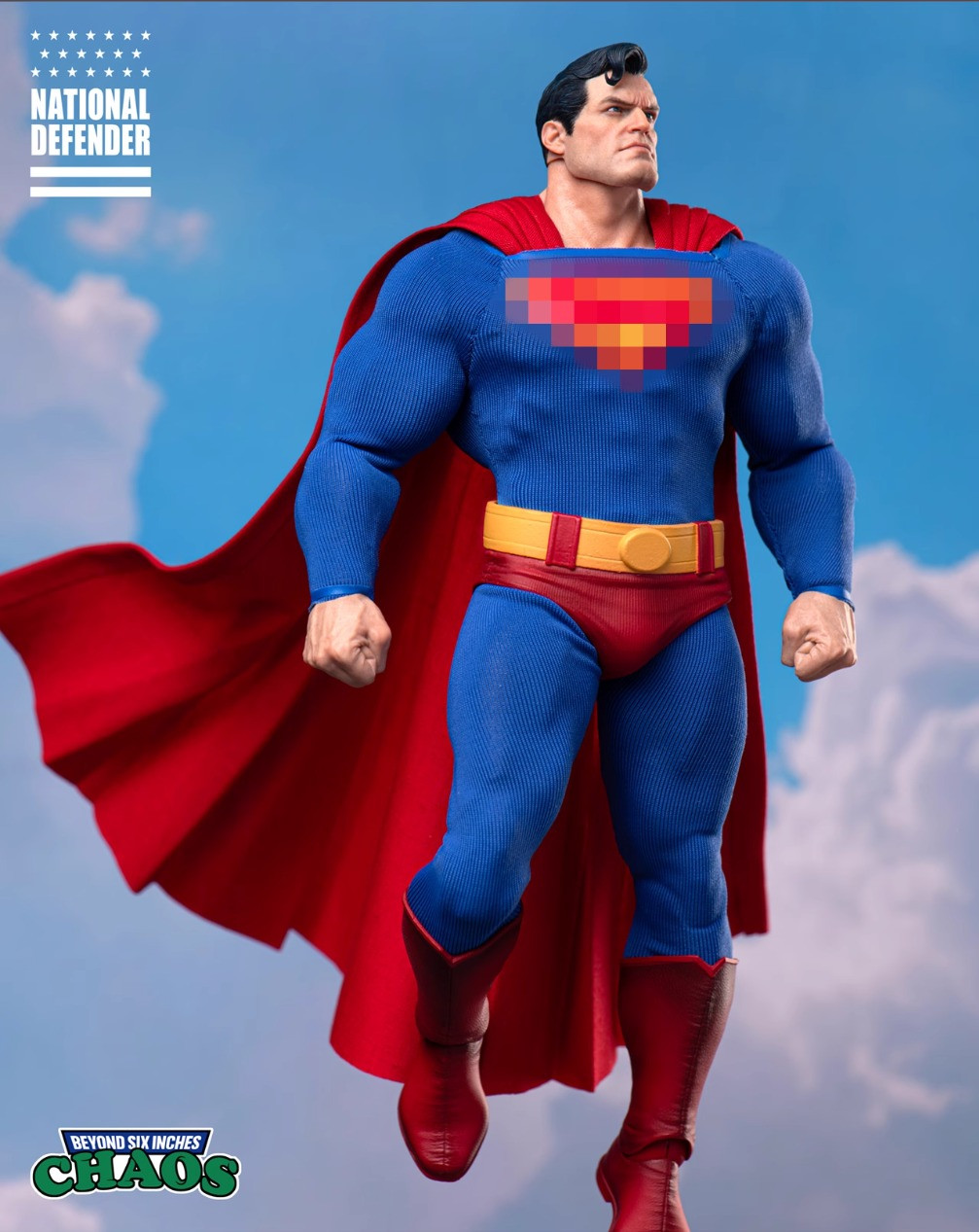CHAOS (CHAOS-001) 1/12 Scale National Defender Figure