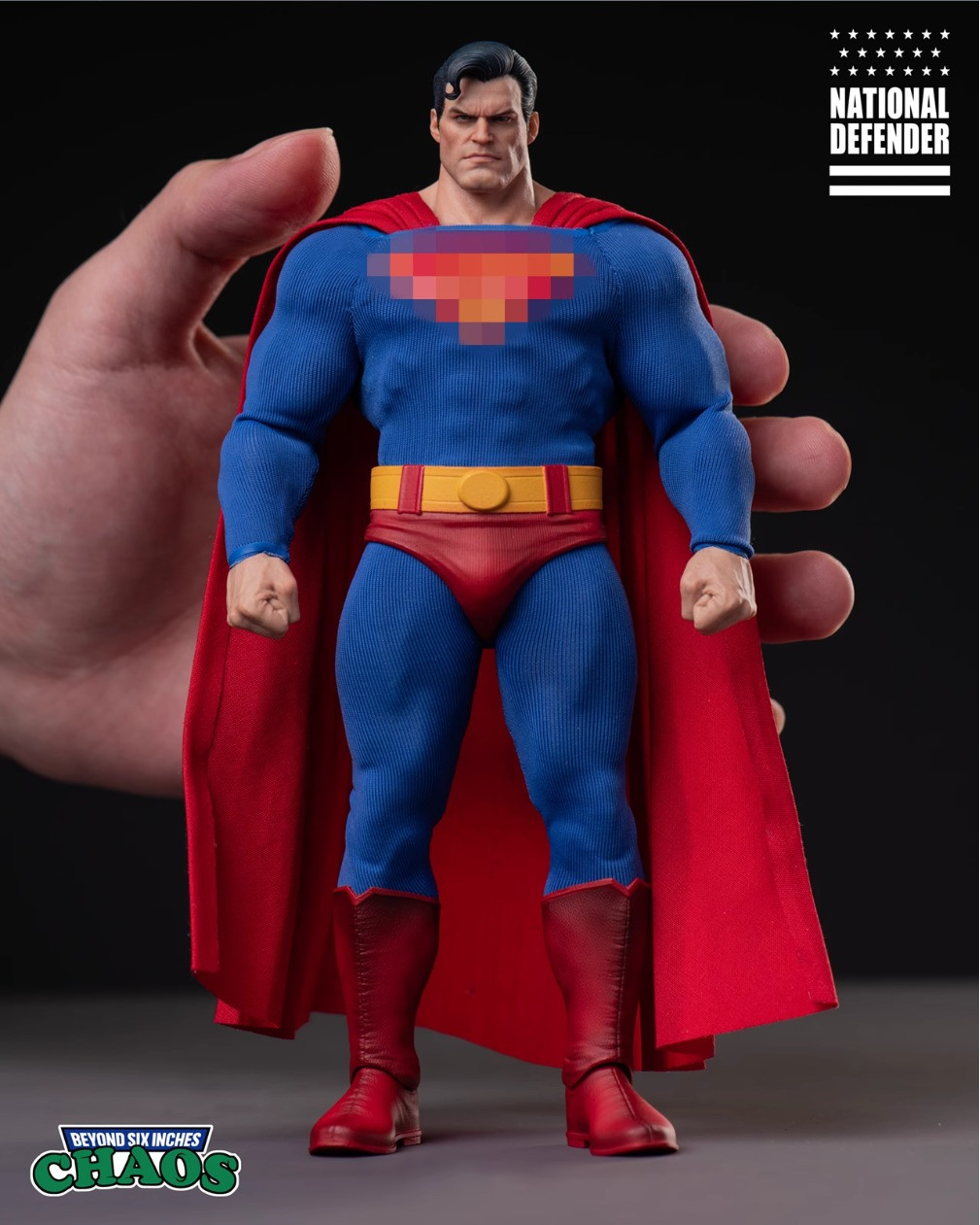 CHAOS (CHAOS-001) 1/12 Scale National Defender Figure
