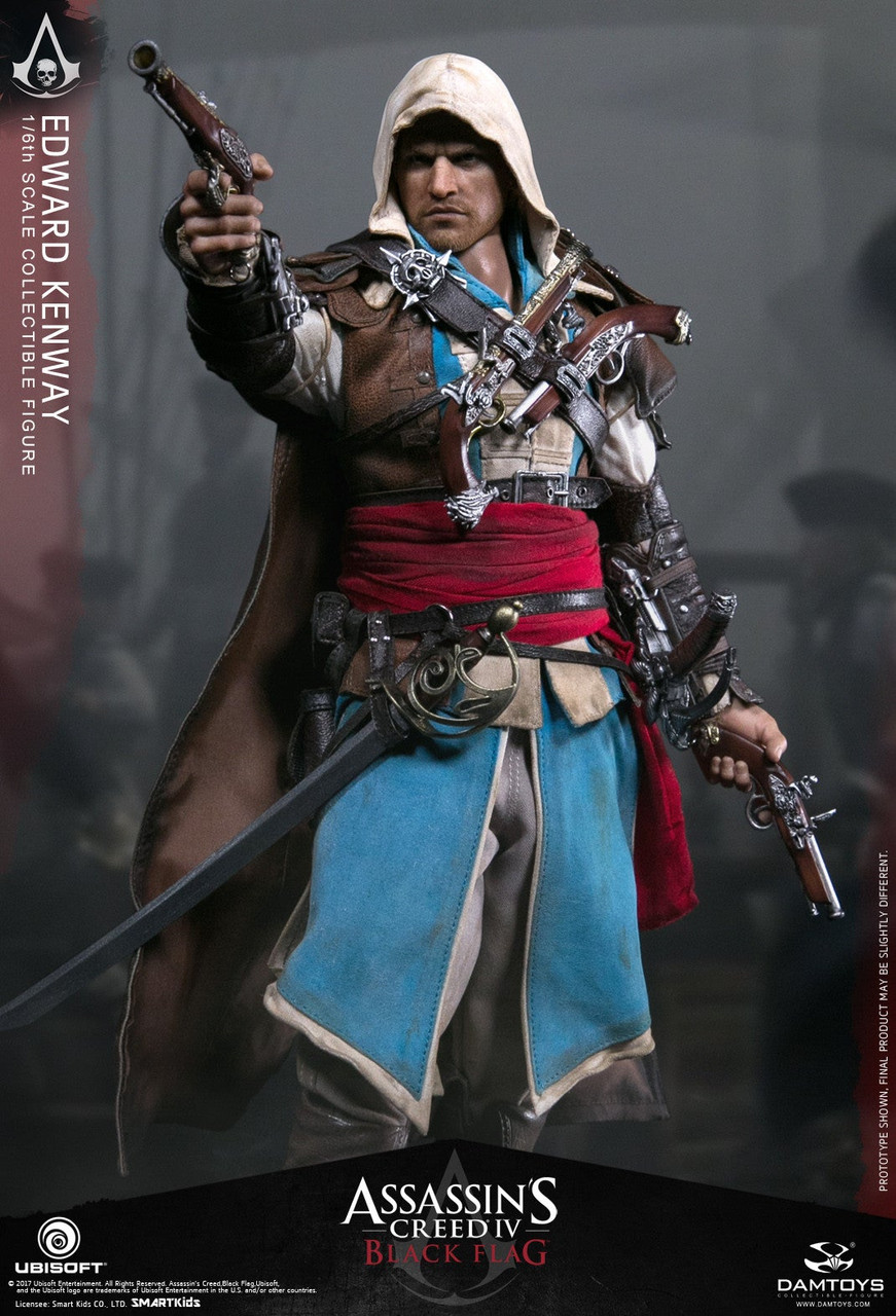 1/6 Scale Assassin's Creed IV: Black Flag Edward Kenway Figure by DamToys