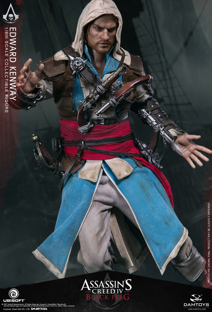 1/6 Scale Assassin's Creed IV: Black Flag Edward Kenway Figure by DamToys