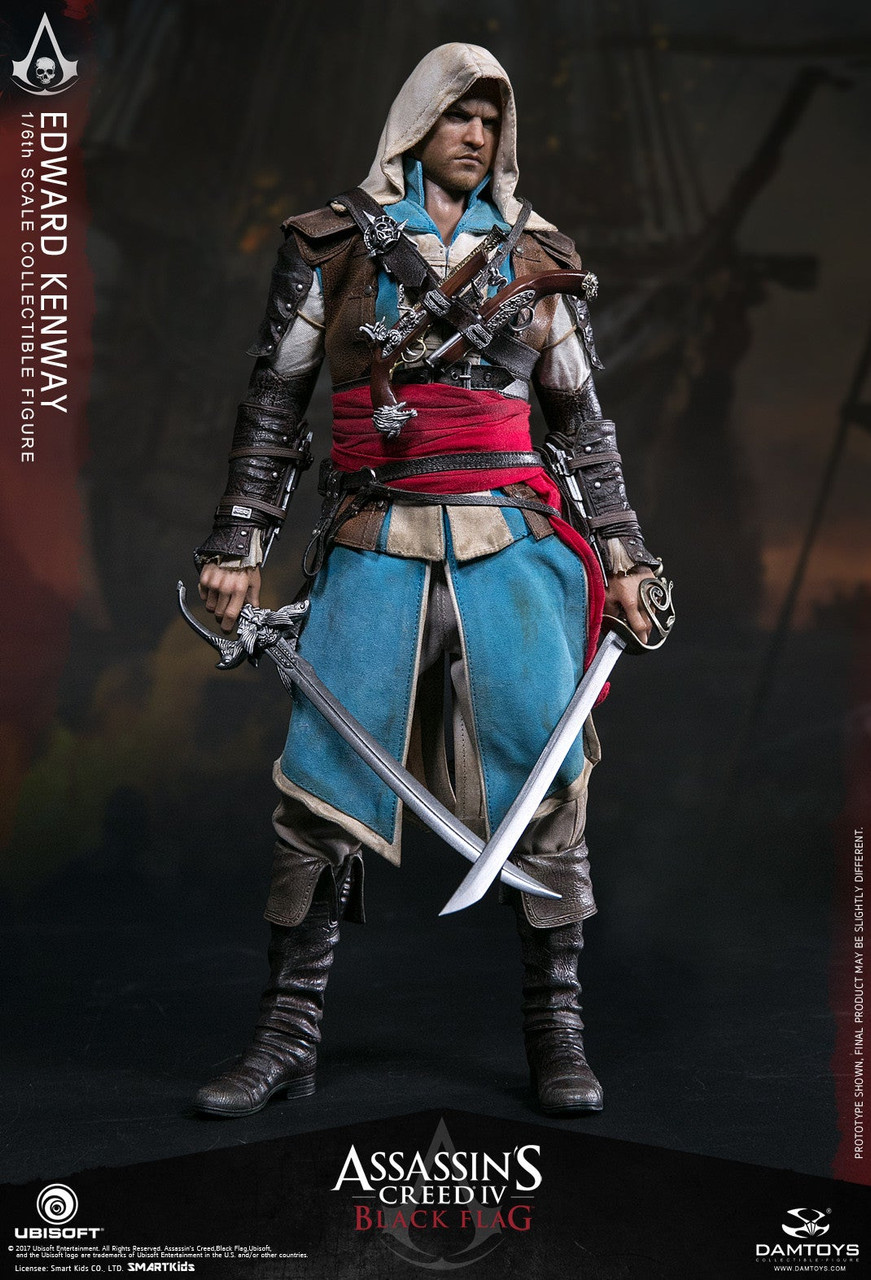 1/6 Scale Assassin's Creed IV: Black Flag Edward Kenway Figure by DamToys