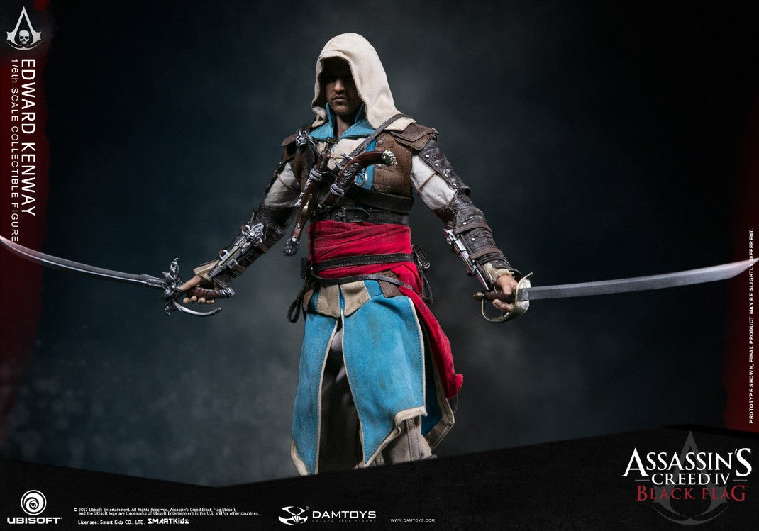 1/6 Scale Assassin's Creed IV: Black Flag Edward Kenway Figure by DamToys