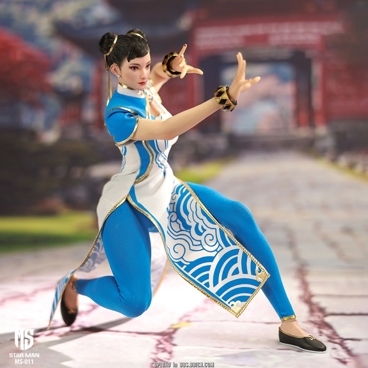 Star Man (MS-011) 1/6 Scale Female Fighter Figure (SF6 Version)