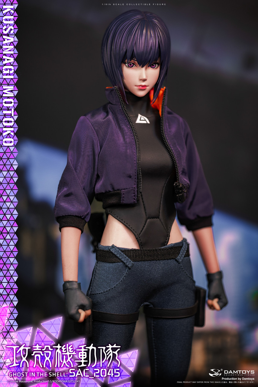 DAMTOYS (DMS042) 1/6 Scale Ghost in the Shell SAC_2045 - Motoko Kusanagi Figure (Casual Version)