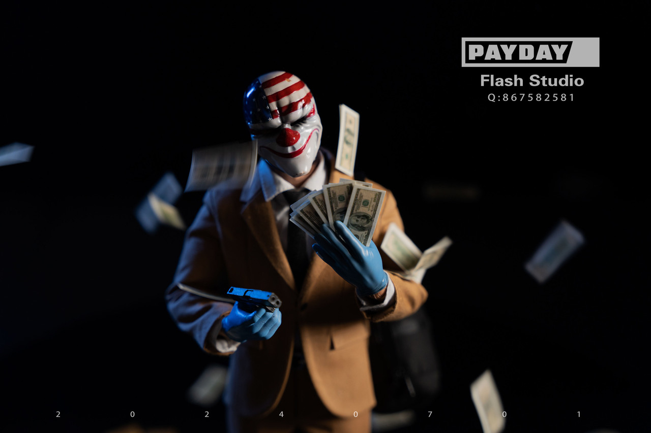 Flash Studio (X-S003) 1/6 Scale Payday Dallas Figure
