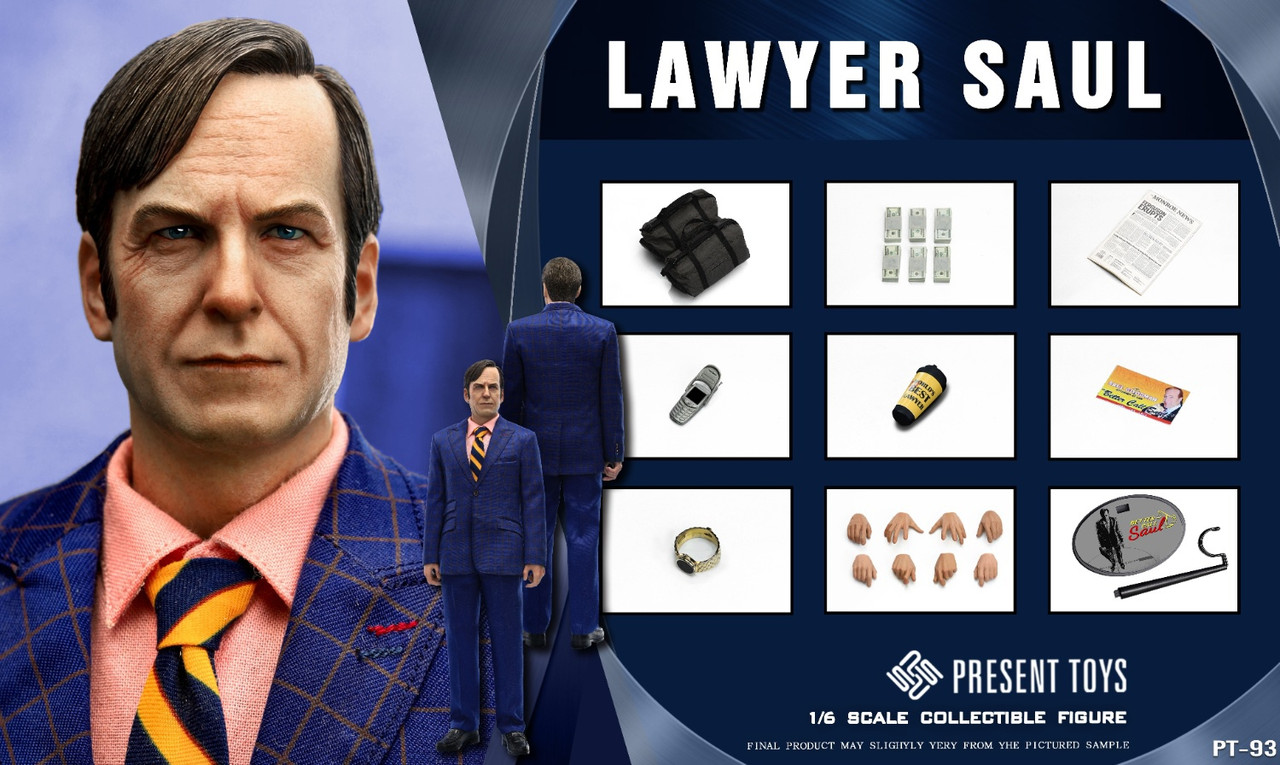 Present Toys (PT-SP93) 1/6 Scale Lawyer Saul Figure