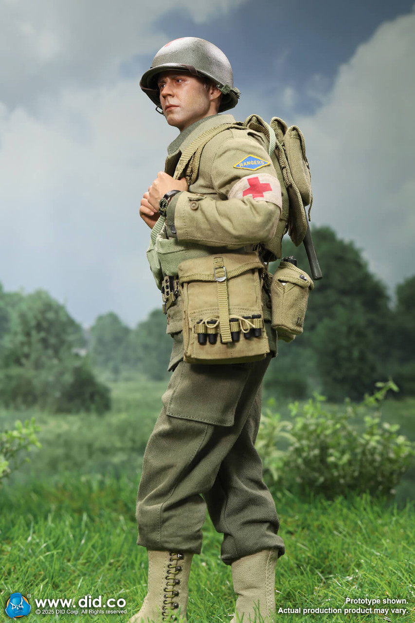 DID (A80189) 1/6 Scale WWII US 2nd Ranger Battalion – Medic Wade Figure