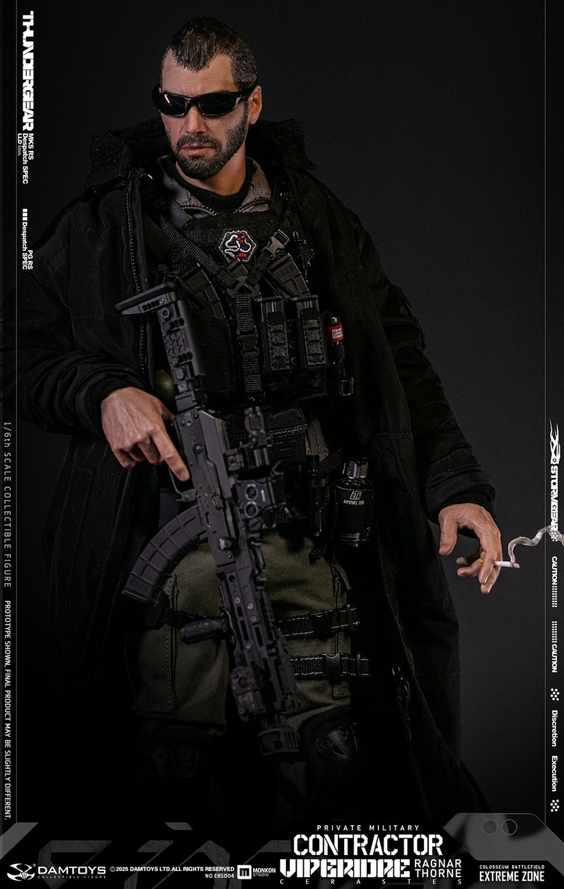 Damtoys (EBS004) 1/6 Scale PMC “VIPERIDAE CERASTES” Ragnar Thorne Figure
