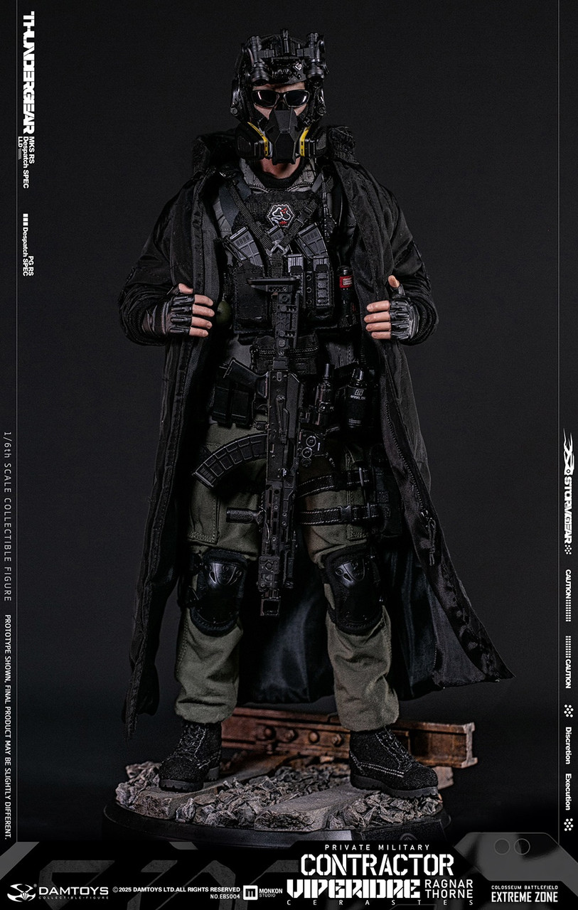 Damtoys (EBS004) 1/6 Scale PMC “VIPERIDAE CERASTES” Ragnar Thorne Figure