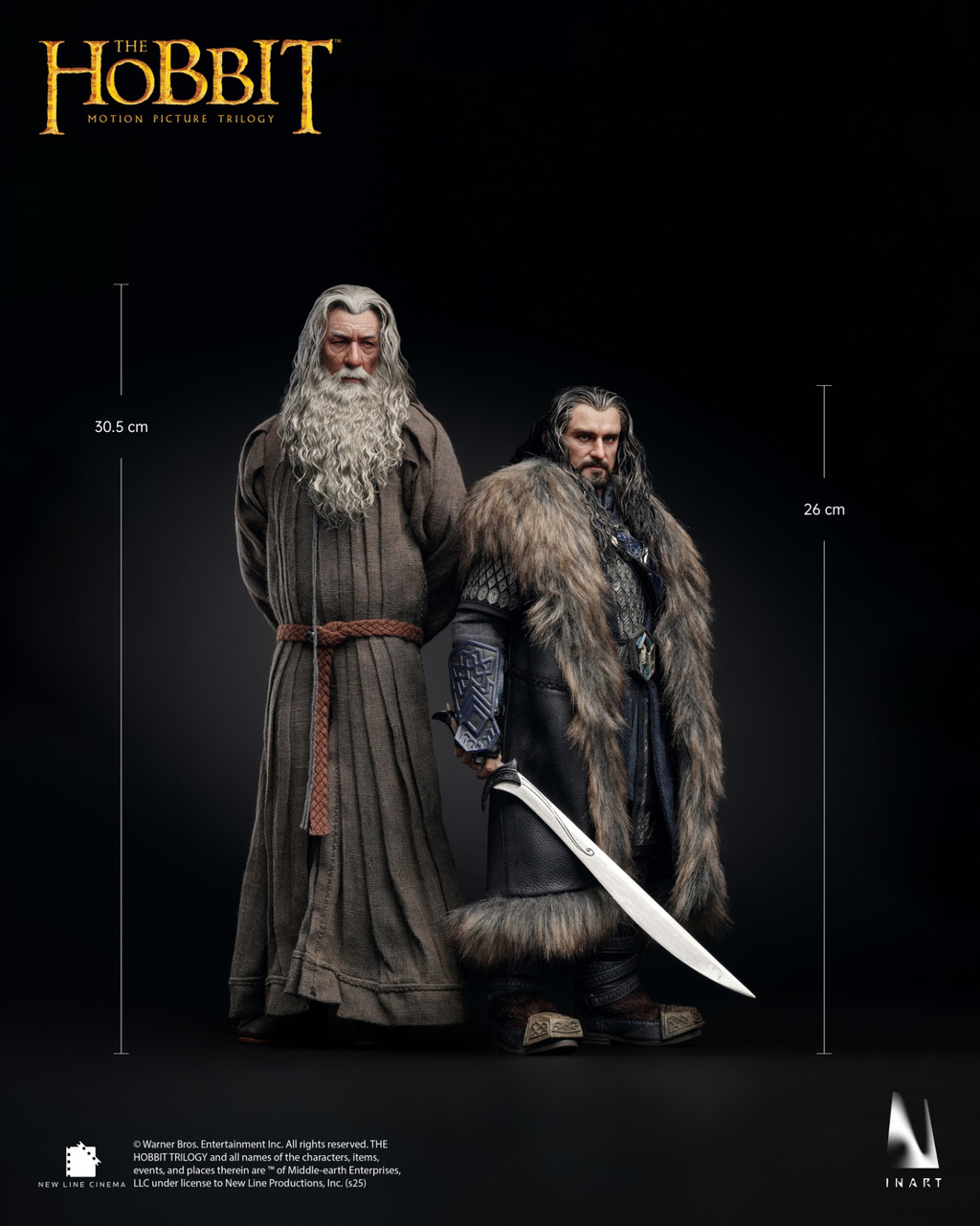 INART (A018) 1/6 Scale The Hobbit: An Unexpected Journey - Thorin ...