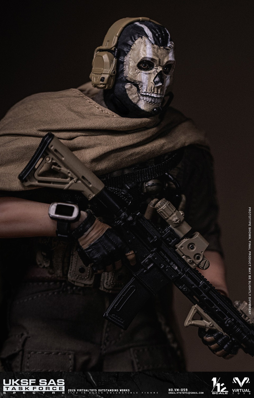 VTS TOYS (VM059) 1/12 Scale UK SAS Task Force - Spectre Figure
