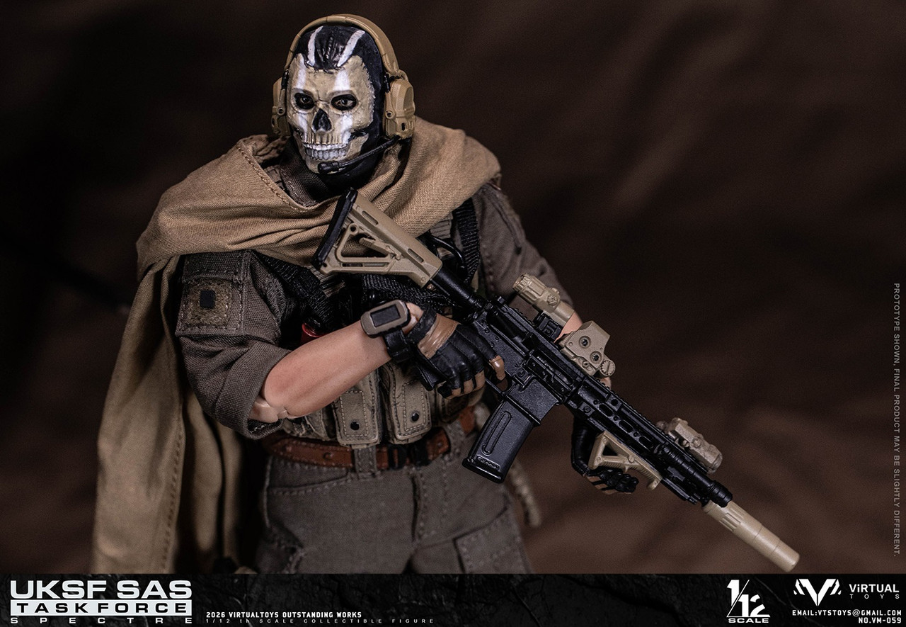 VTS TOYS (VM059) 1/12 Scale UK SAS Task Force - Spectre Figure