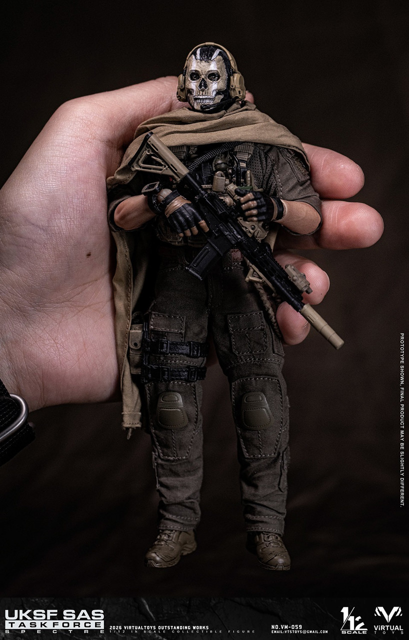 VTS TOYS (VM059) 1/12 Scale UK SAS Task Force - Spectre Figure