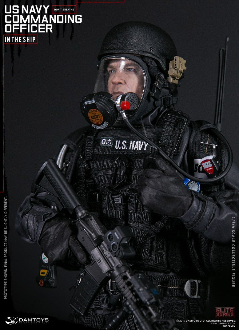 1/6 Scale U.S Navy Commanding Officer Figure by DamToys