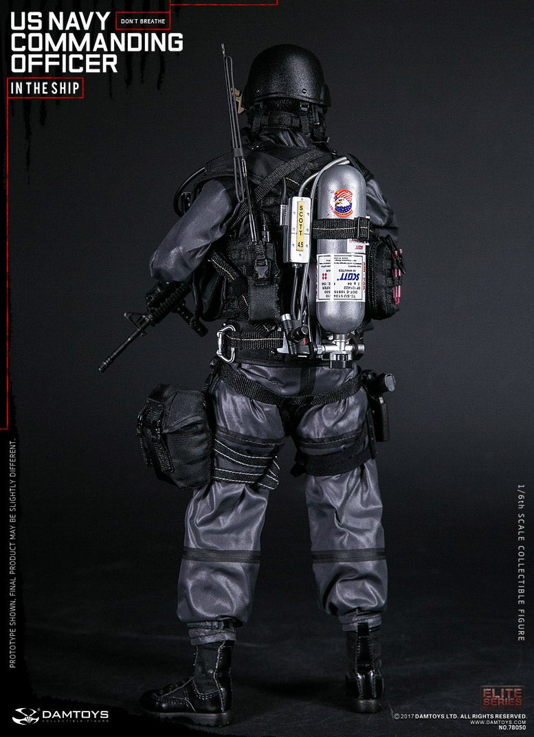 1/6 Scale U.S Navy Commanding Officer Figure by DamToys