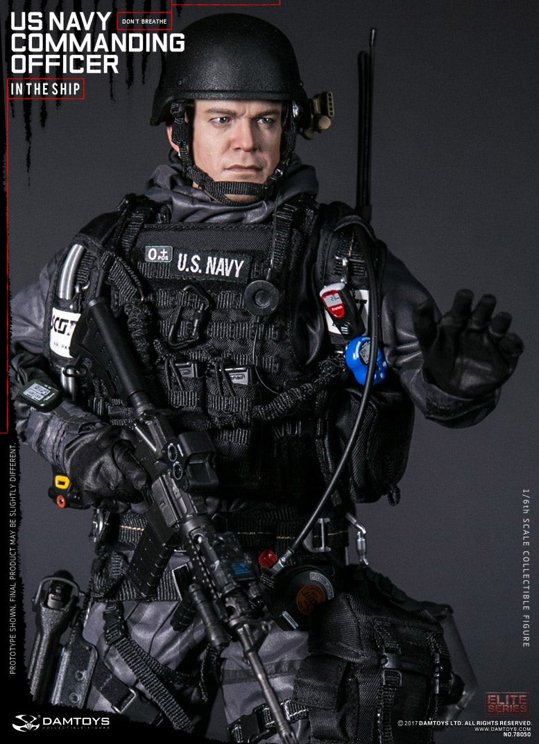1/6 Scale U.S Navy Commanding Officer Figure by DamToys