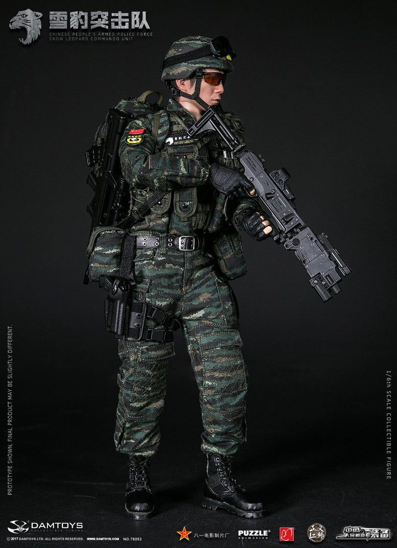 1/6 Scale Chinese People's Armed Police Force Snow Leopard Command Unit ...