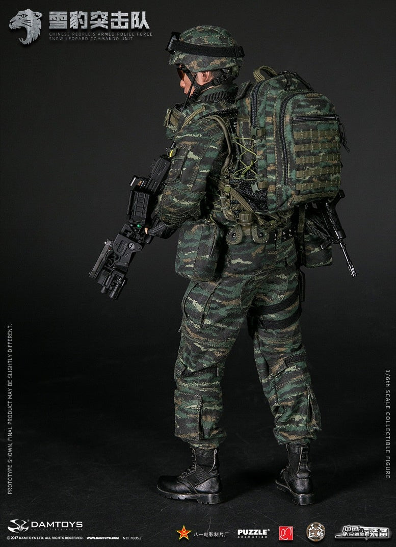 1/6 Scale Chinese People's Armed Police Force Snow Leopard Command Unit ...