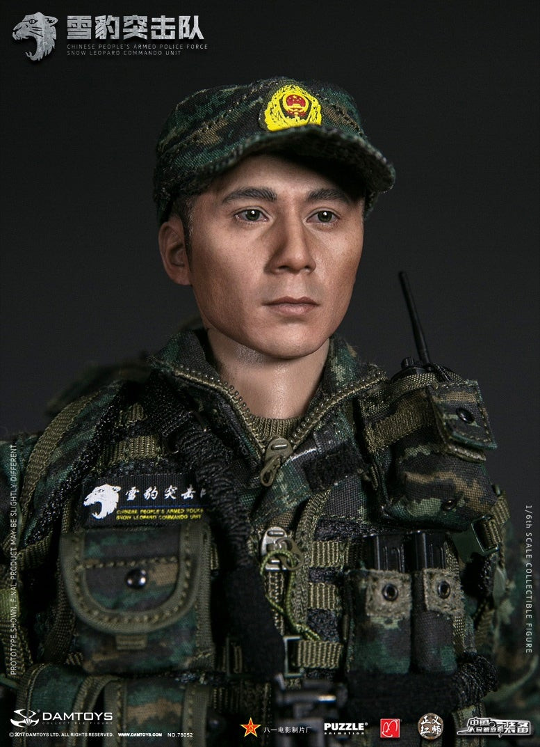 1/6 Scale Chinese People's Armed Police Force Snow Leopard Command Unit ...