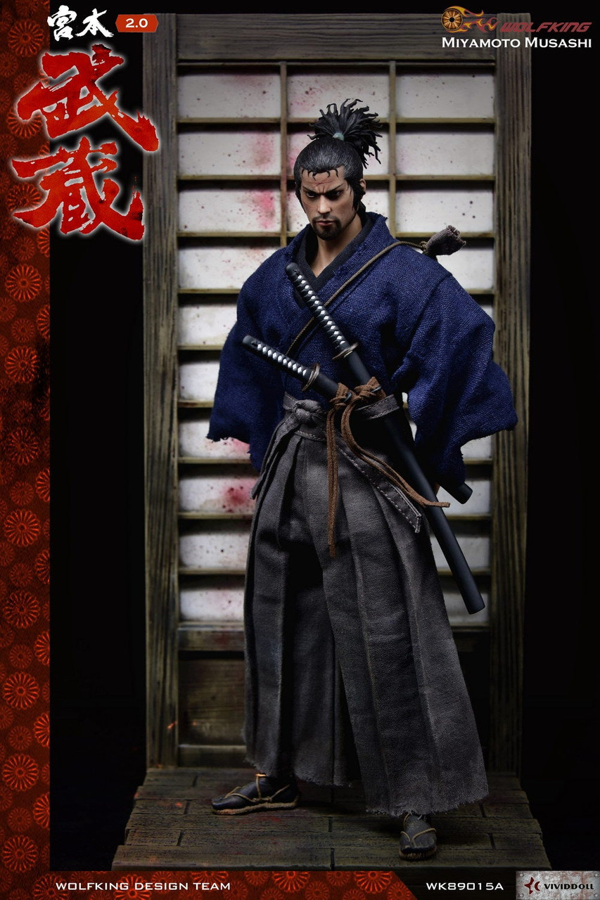 1/6 Scale Miyamoto Musashi Deluxe Figure by Wolfking
