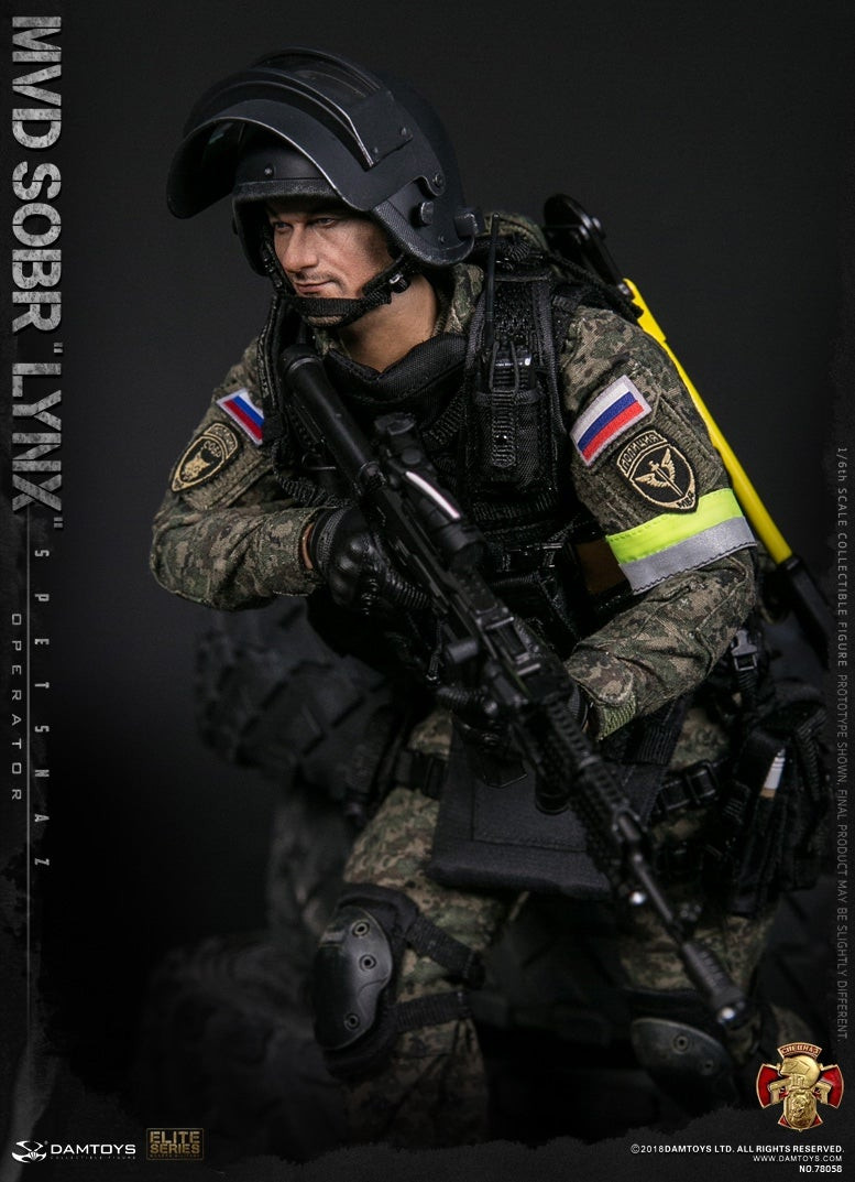 DAMTOYS 1/6th Scale Russian Spetsnaz Operator - MVD SOBR Lynx ...