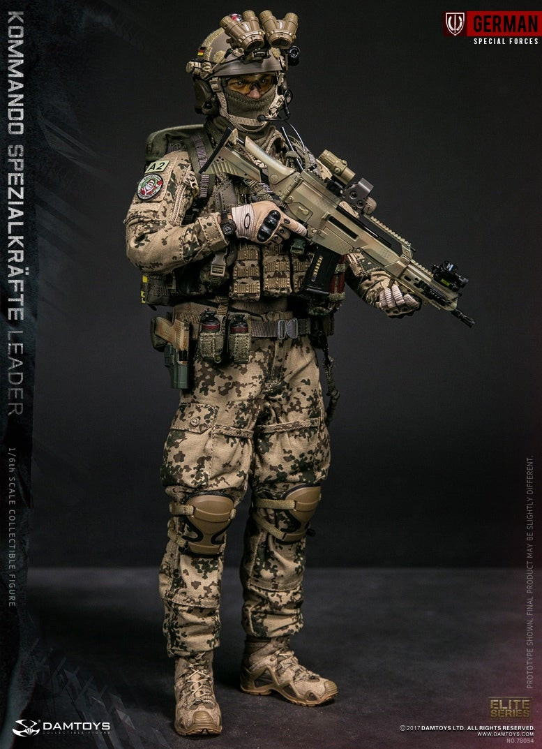 1/6 Scale KSK Kommando Spezialkräfte Leader Figure by DamToys