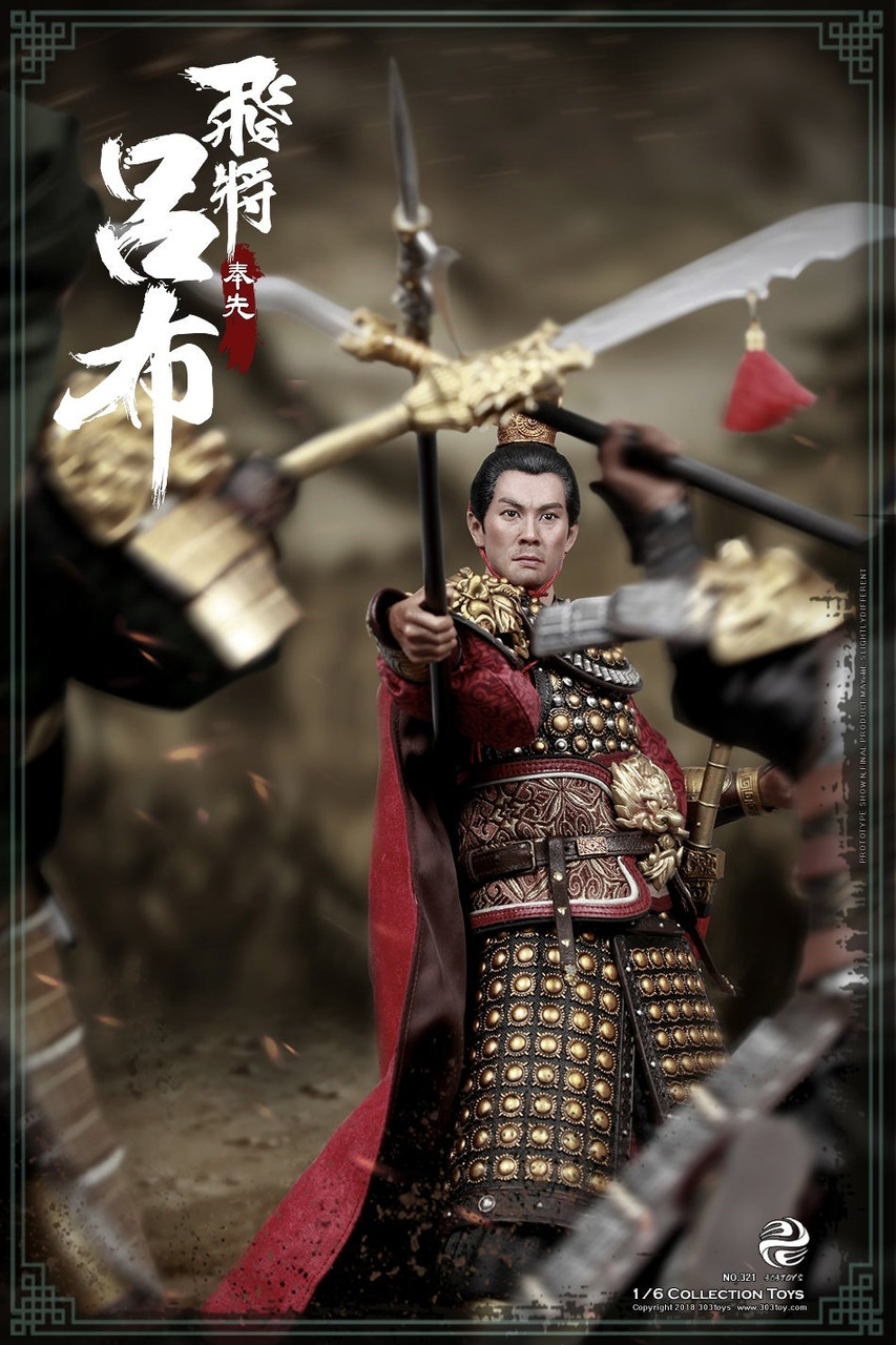 1/6 Scale Flying General Lu Bu (Fengxian) Figure Set by 303TOYS