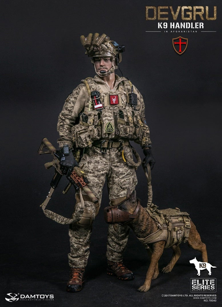 DamToys (DAM-78040) DEVGRU K9-handler in Afghanistan 1/6 Scale ...