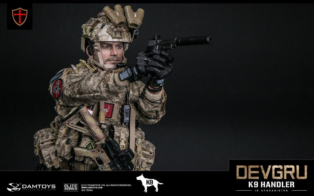 DamToys (DAM-78040) DEVGRU K9-handler in Afghanistan 1/6 Scale ...