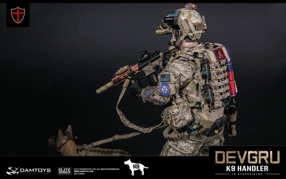 DamToys (DAM-78040) DEVGRU K9-handler in Afghanistan 1/6 Scale ...