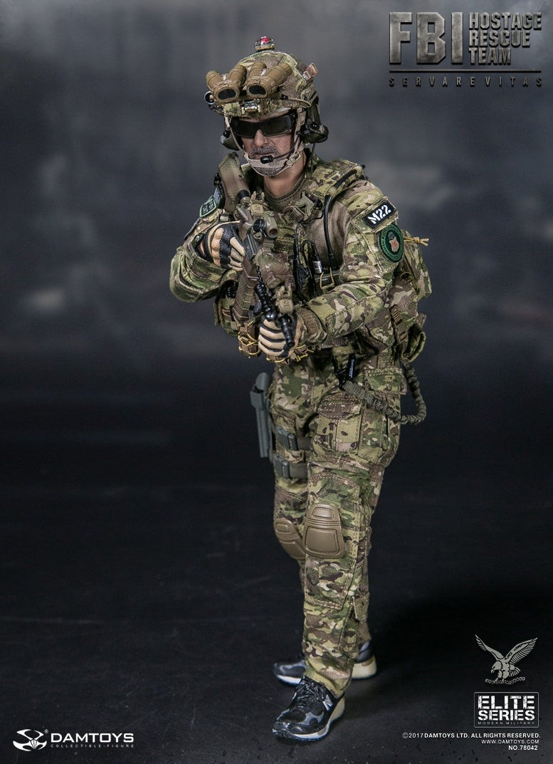 DamToys (DAM-78042) FBI HRT Agent Hostage Rescue Team 1/6 Scale Figure