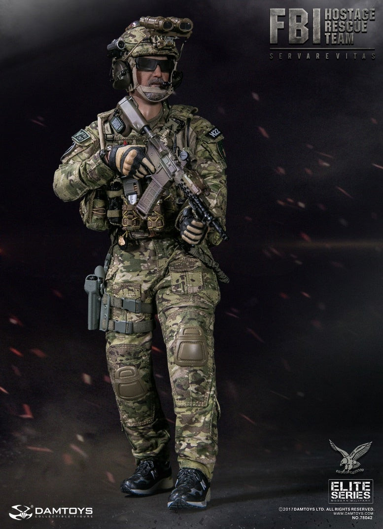 DamToys (DAM-78042) FBI HRT Agent Hostage Rescue Team 1/6 Scale Figure