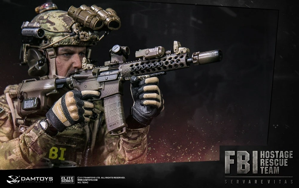 DamToys (DAM-78042) FBI HRT Agent Hostage Rescue Team 1/6 Scale Figure