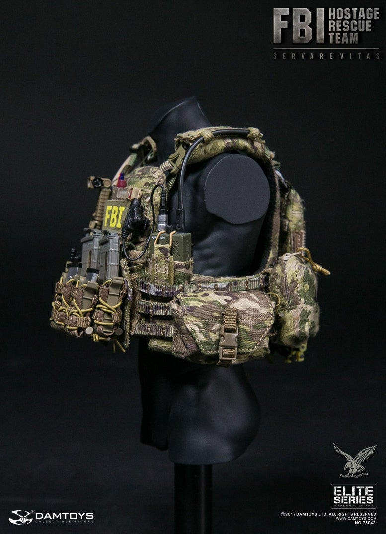 DamToys (DAM-78042) FBI HRT Agent Hostage Rescue Team 1/6 Scale Figure