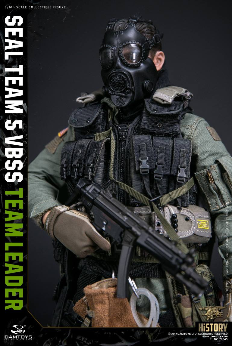 DAMTOYS (DAM-78045) Seal Team 5 VBSS Team Leader - Navy SEAL 1/6th ...