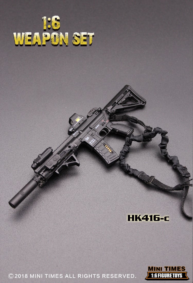 MINI TIMES 1/6 Scale HK416 Assault Rifle (6 Styles)