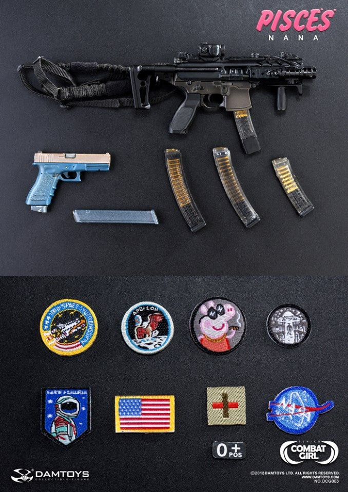 DAMTOYS (DGC003) Combat Girl Series Pisces - Nana 1/6th Scale ...