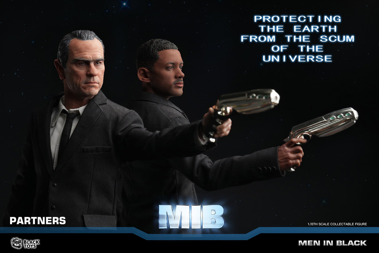 1/6 Scale Men in Black Agent J & Agent K Deluxe Figure Set by Black Toys