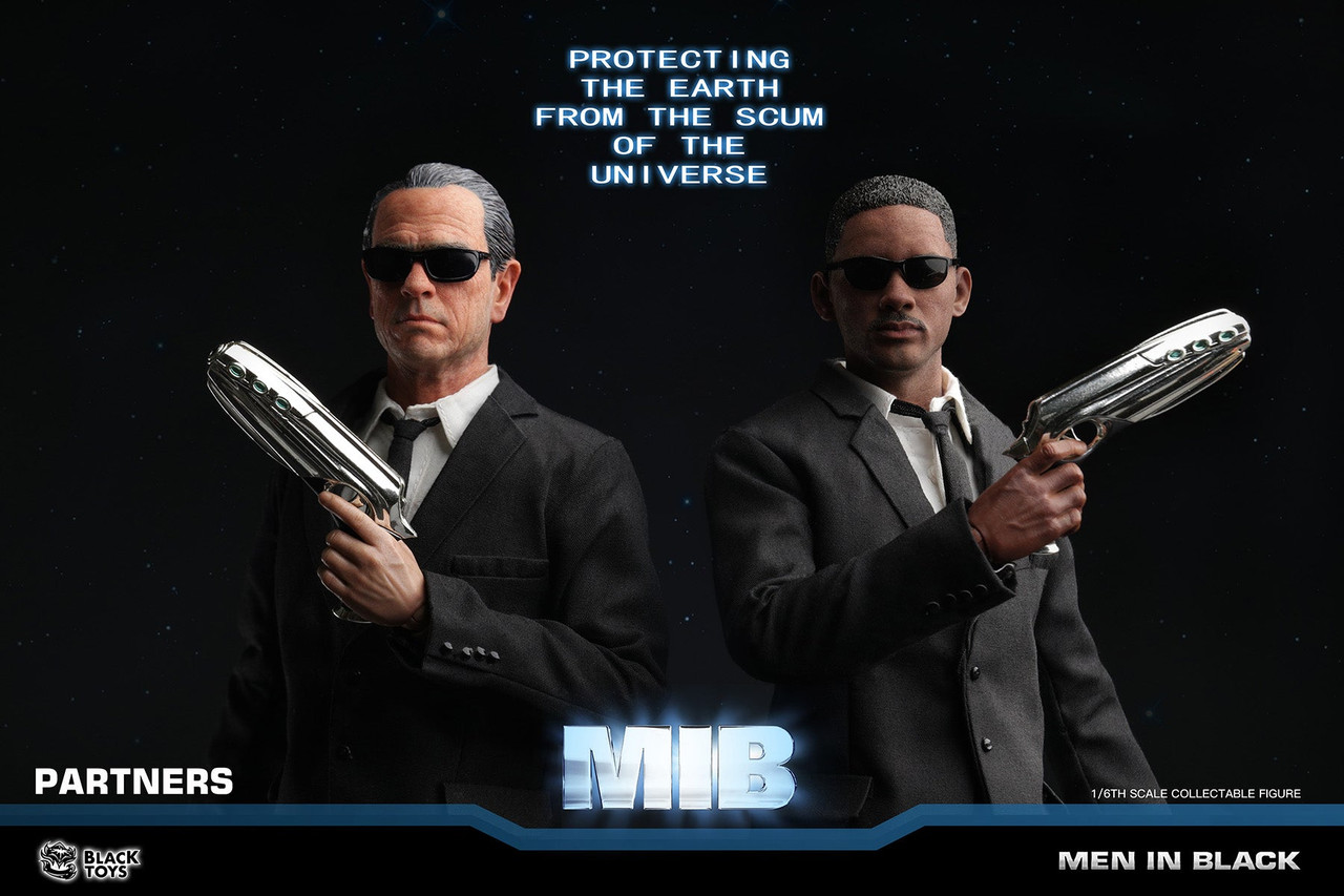 1/6 Scale Men in Black Agent J & Agent K Deluxe Figure Set by Black Toys