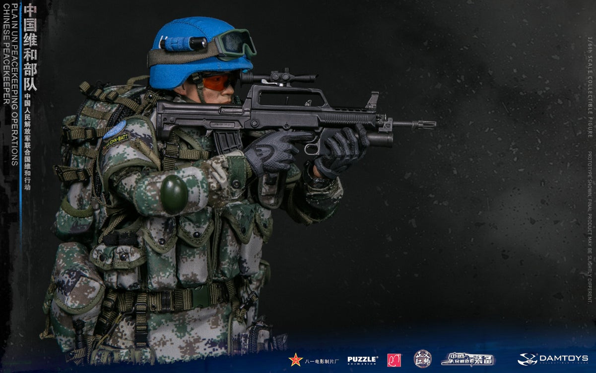 DAMTOYS (DAM-78062) Chinese Peacekeeper PLA in UN Peacekeeping ...