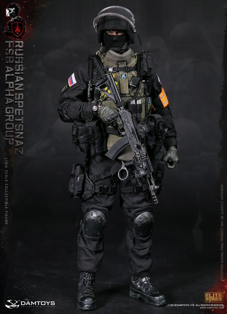 DAMTOYS (DAM-78064) Russian Spetsnaz FSB Alpha Group 1/6th Scale ...