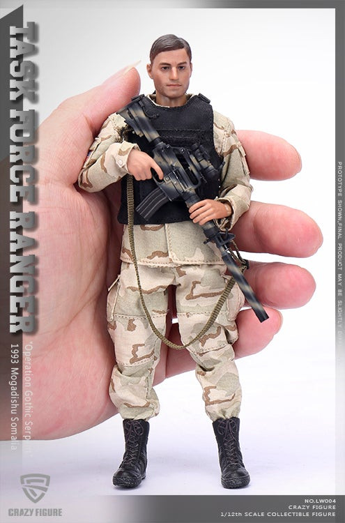 Crazy Figure [CF-LW004] 1/12 Scale US Delta Special Force Figure