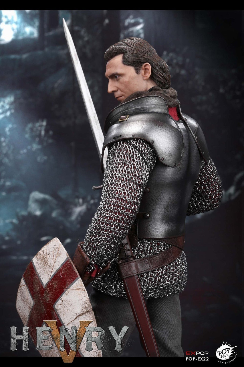 Pop Toys [POP-EX022] 1/6 Scale King Henry V of England Collectible Figure